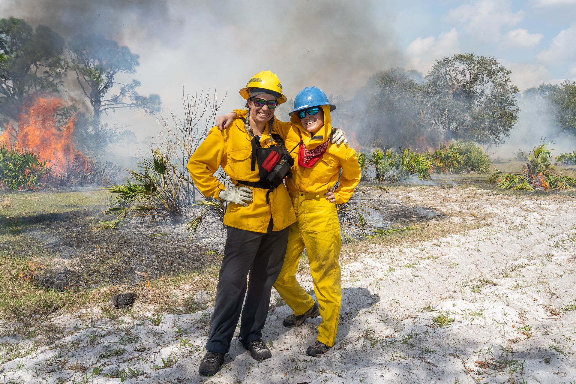 Through Fire and Smoke: Documenting the All-Female Burn Crew in Florida ...
